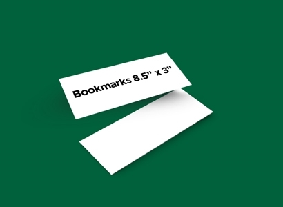 Single Sided Bookmarks - 3" x 8.5" | studentprintshop.algonquincollege.com